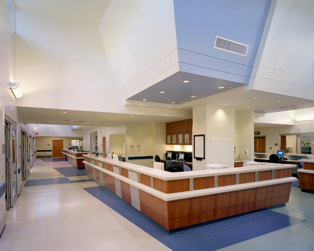 CH Interior Nurses station - The Norwood Company